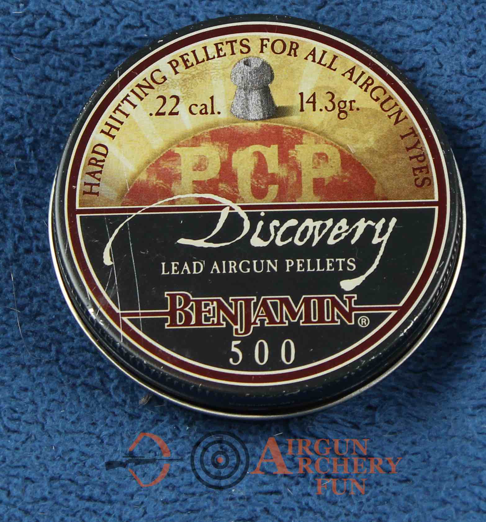 Benjamin Discovery Hollowpoint .22 Cal, 14.3 Grains, 500ct